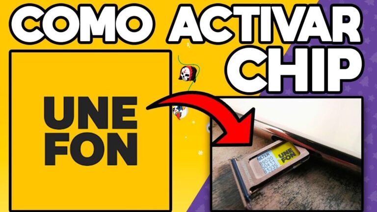 ¿Cómo activar un chip Unefon?