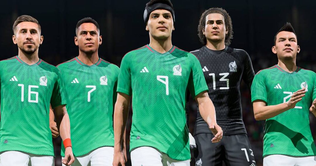 Descubre las calificaciones de la selección de México en FIFA 23 ...