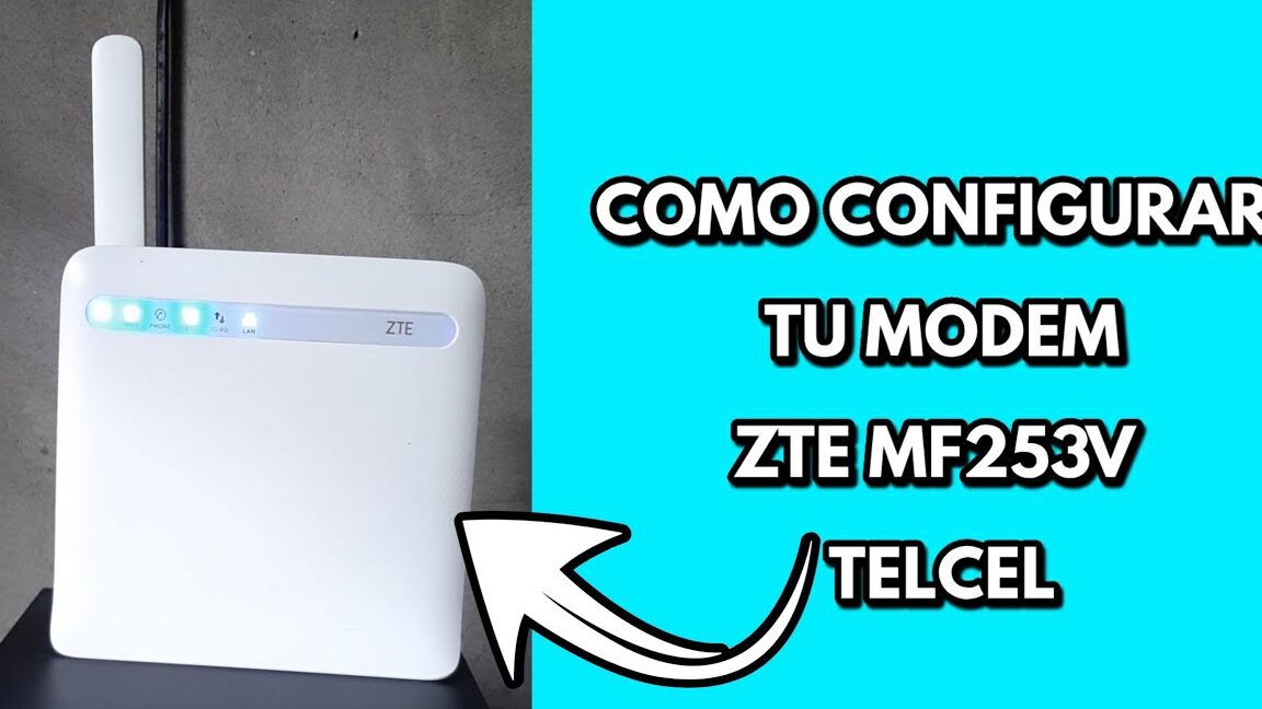 ¿Cómo configurar modem Telcel?