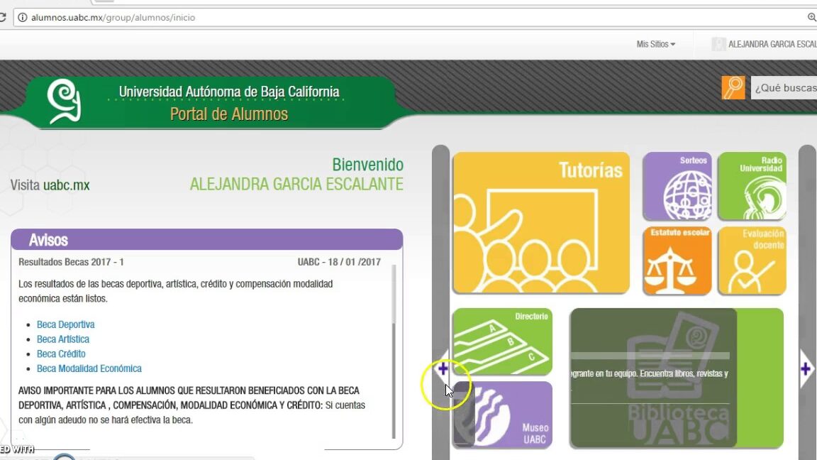 Todo lo que puedes hacer a través del portal UABC